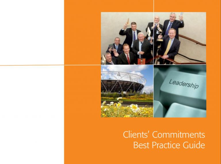 Client Commitments - Constructing Excellence