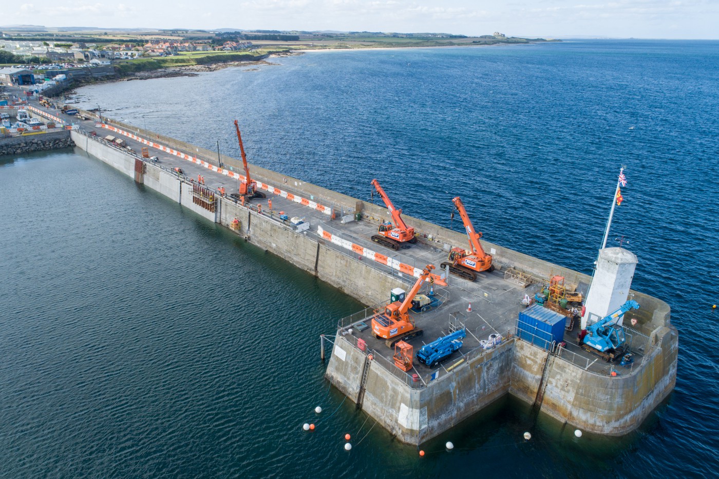 Seahouses Main Pier - Constructing Excellence