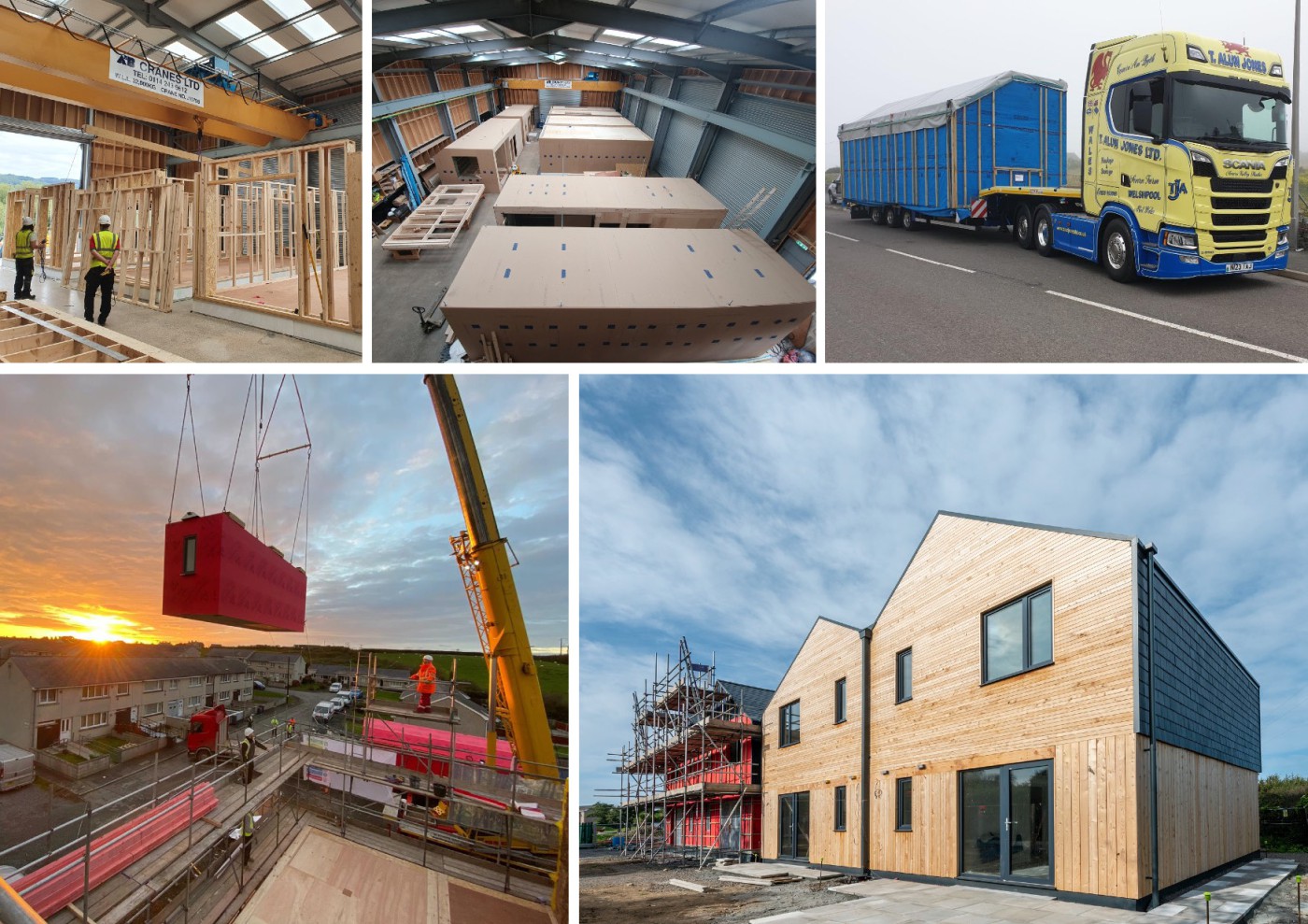Home-Grown Homes and Tre Ifan Housing Scheme - Constructing Excellence