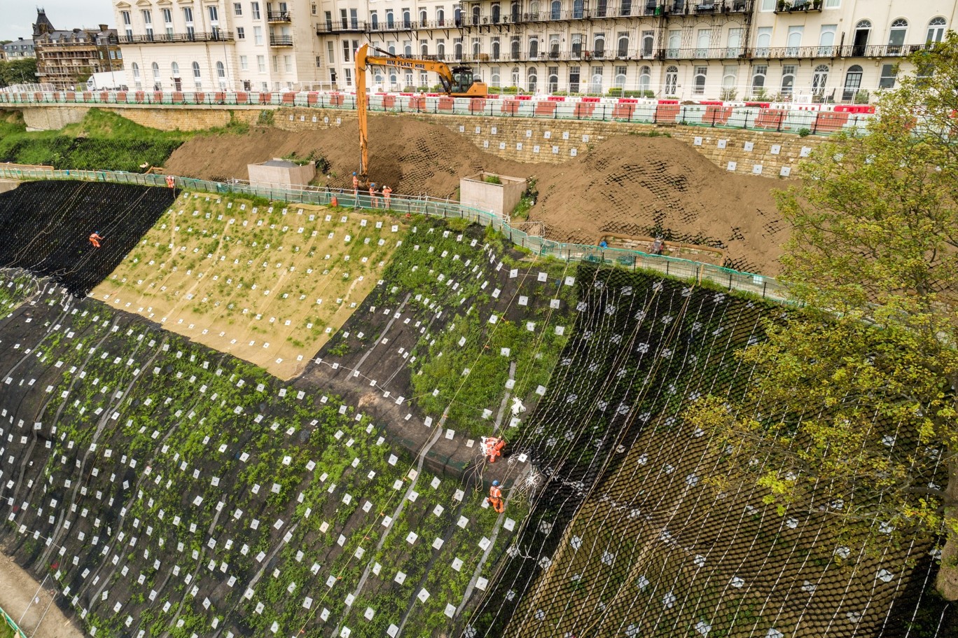 Scarborough Spa Cliff Stabilisation - Constructing Excellence