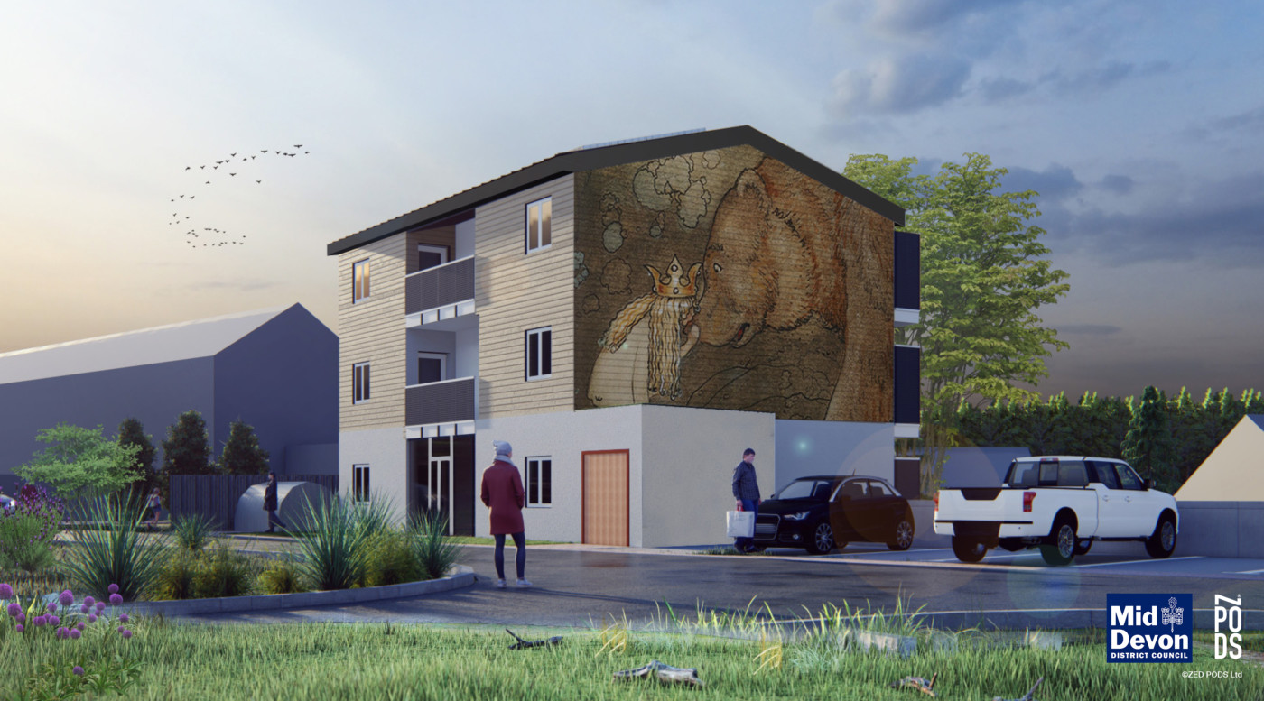 Zero-Carbon Social Housing Scheme by Zed Pods & Mid-Devon District ...