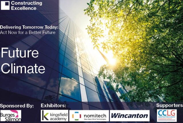 Delivering Tomorrow Today: Future Climate - Constructing Excellence