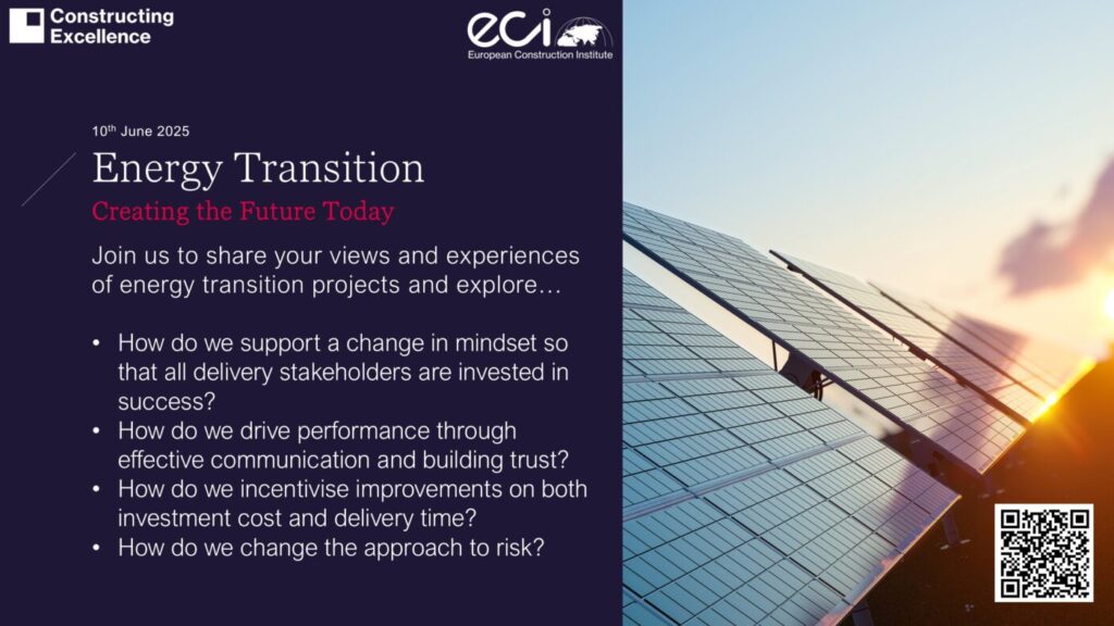 Energy Transition: Creating the Future Today - Constructing Excellence